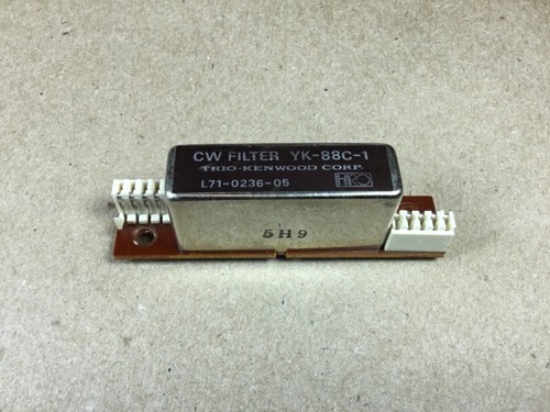 TRIO-KENWOOD YK-88C-1 500Hz CW FILTER TS-850S TS-450S TS-930S TS-940S ...