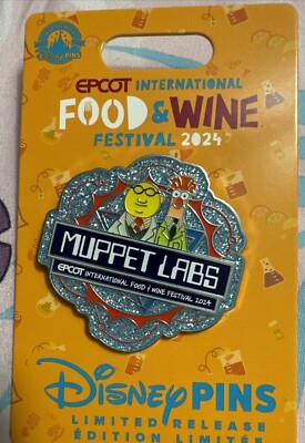 2024 Disney Parks Epcot Food & Wine Festival Muppets Lab Beaker ...