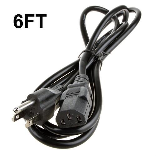 6ft AC Power Cord for Hitachi CP-WU8440 WUXGA High Definition HD ...