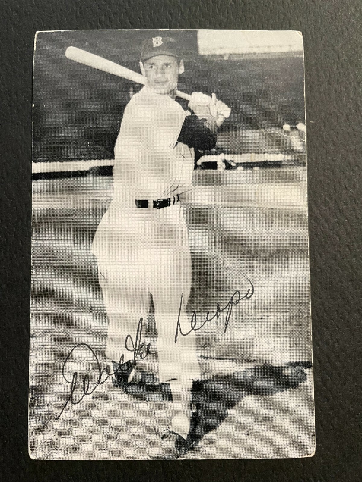 Walt Dropo Boston Red Sox Autographed JD McCarthy Postcard - Posted | eBay