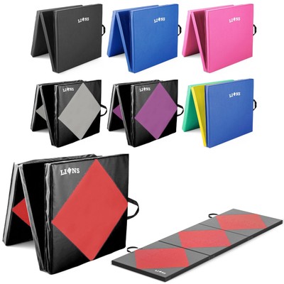 Gymnastics Exercise Folding Mats Crash Floor Tumbling Yoga Gym 5cm ...