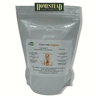Caprivite Angora Goat Vitamin and Mineral Supplement 1kg | eBay