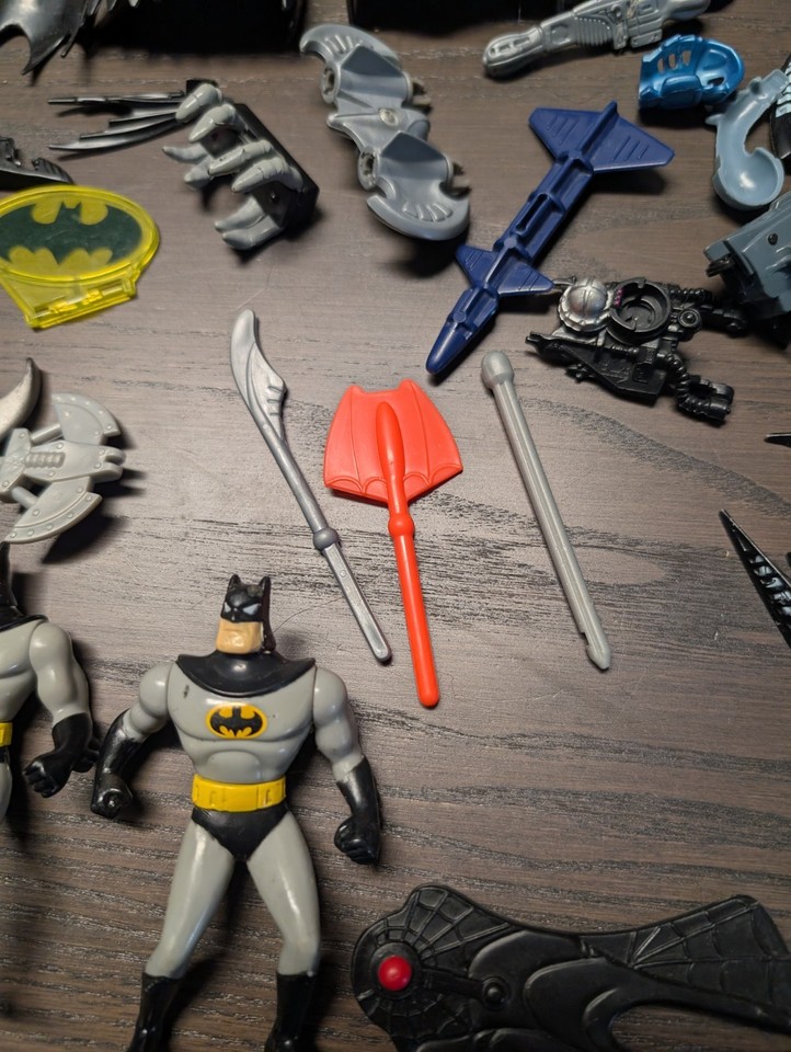 Batman - VINTAGE ACTION FIGURE LOT, DC Kenner Batman Figures ...
