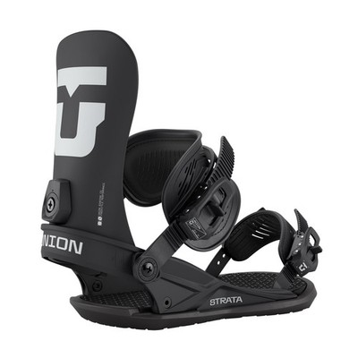 Union Strata Snowboard Bindings, Men's Large (US 10.5-13), Black New ...