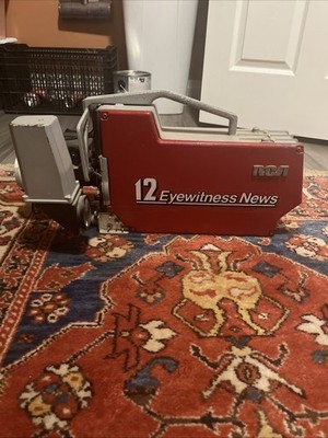 RCA TK-76 3 Plumbicon Tube Camera Rare Vintage News Crew Camera AS IS ...