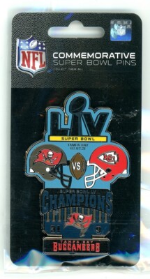 Super Bowl 3" Historic Pin Choice I-LV 1-55 Champions Final Score ...