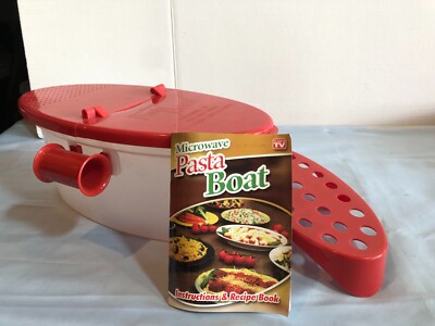Telebrands Microwave Pasta Boat with Instructions #F27 | eBay