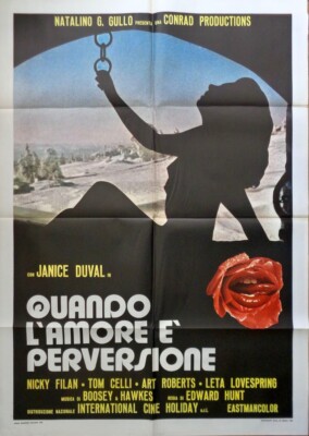 CORRUPTED PLEASURE PALACE Italian 2F movie poster 39x55 SEXPLOITATION 1973 NM | eBay