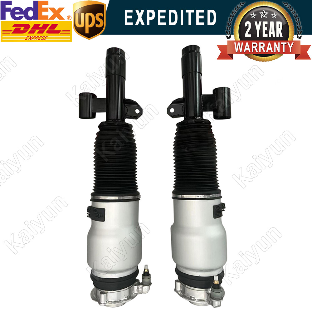 2PCS Front L+R Air Suspension Shock Strut w/ EDC For Rolls Royce ...