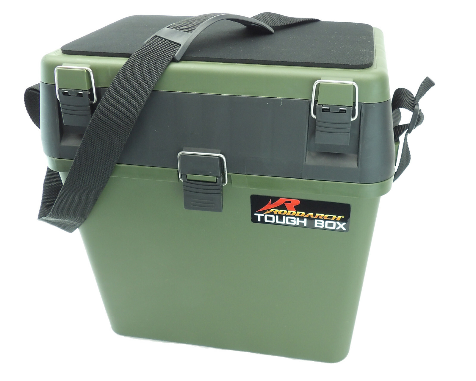 Roddarch Fishing seat box with Side Tray Option | eBay UK