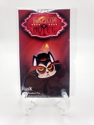 Hazbin Hotel Official Original Husk Enamel Pin - DISCONTINUED - SOLD ...