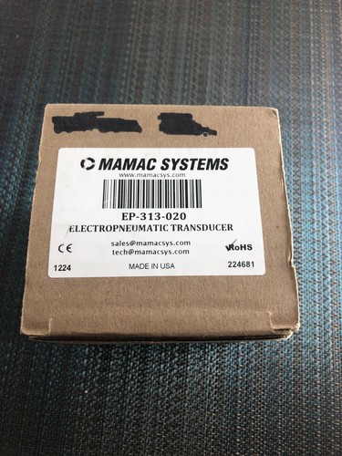 Mamac EP-313-020 Electropneumatic Transducer NEW! | eBay