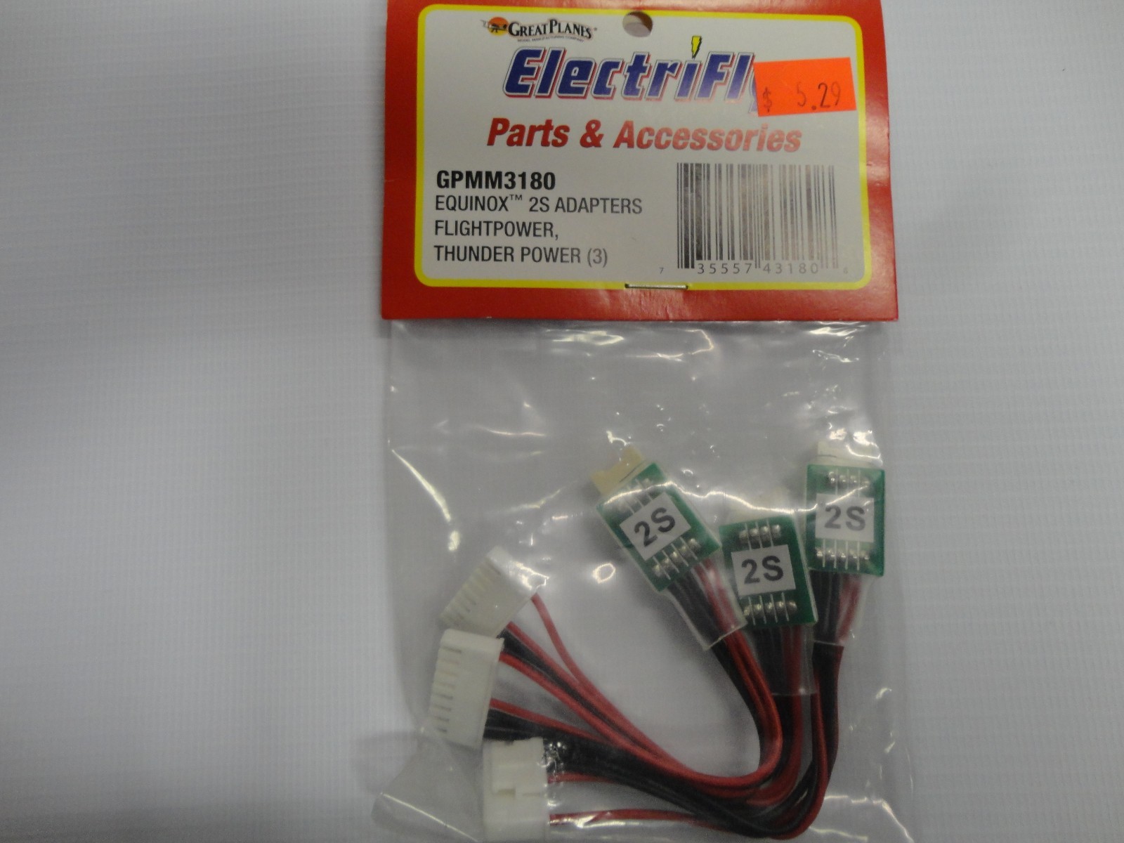 gpmm3180 eguinox 2s adapters flightpower thunder power 3 pack | eBay