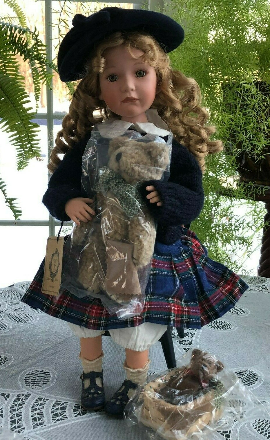 BOYDS PORCELAIN DOLL - YESTERDAY'S CHILD COLLECTION - SAMANTHA W ...