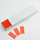 100 Plastic Razor Blades and Razor Scraper Double Edged Sticker Removal ...
