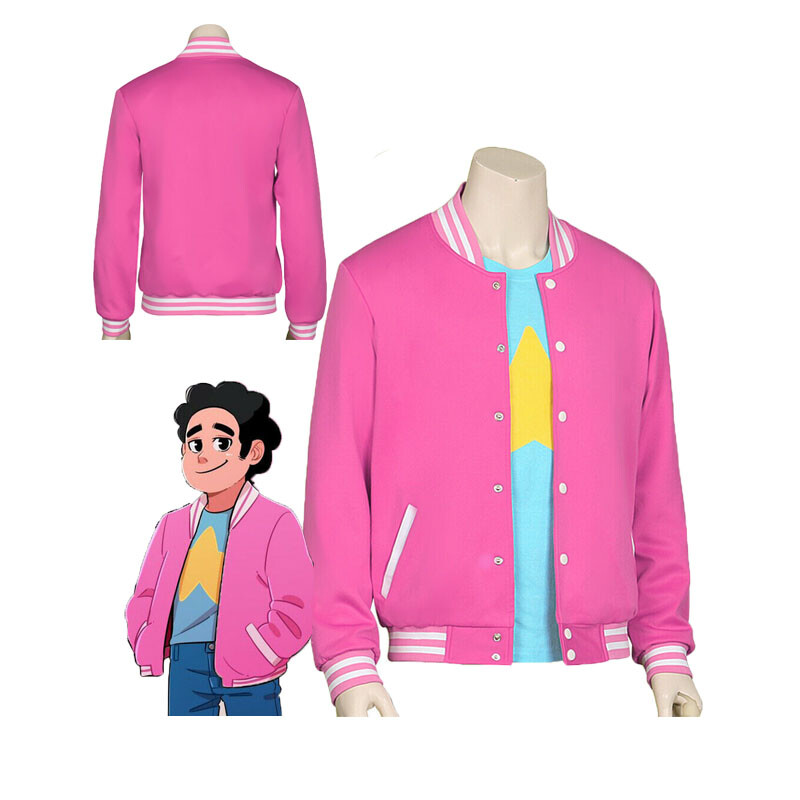 Universe Cosplay Steven Baseball Uniform Unisex T-Shirt Jacket Top ...
