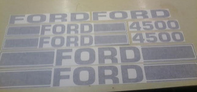 Ford 4500 Tractor Loader Decals | eBay
