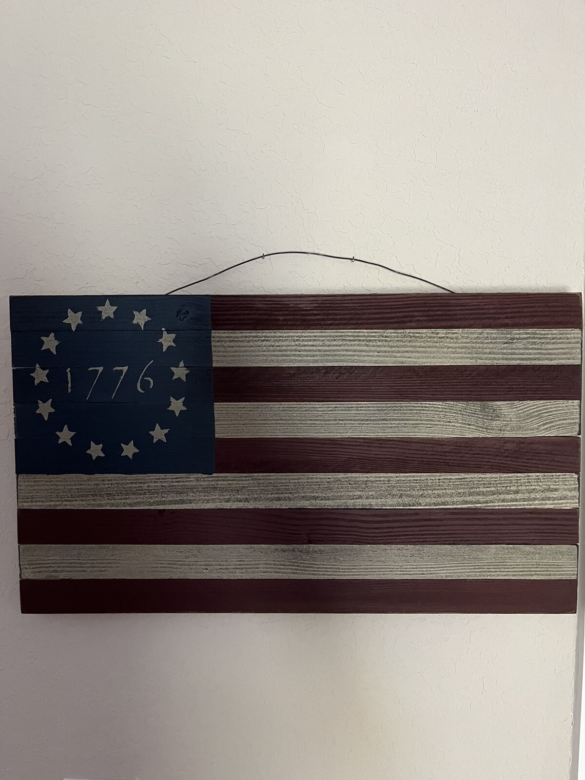 American Wooden 1776 Flag | eBay