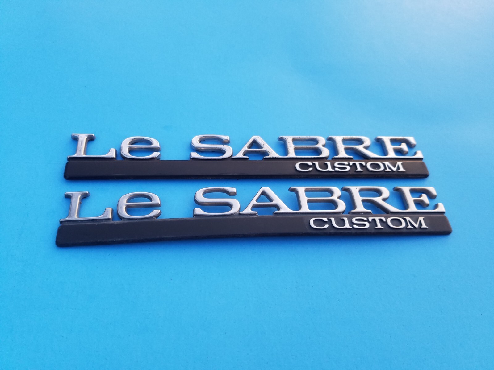 97 98 99 BUICK LESABRE CUSTOM SIDE EMBLEM LOGO BADGE SYMBOL SET USED ...