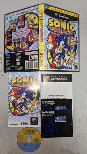 Sonic Mega Collection (GameCube) Complete Player's Choice SHIPS FAST ...