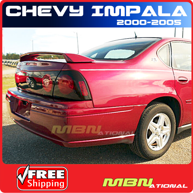 2000-2005 Chevy Impala Sedan Rear Trunk Spoiler Painted ABS WA519F ...