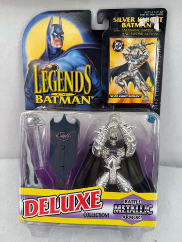 Legends Of Batman Silver Knight Batman Deluxe Edition Metallic Armor ...
