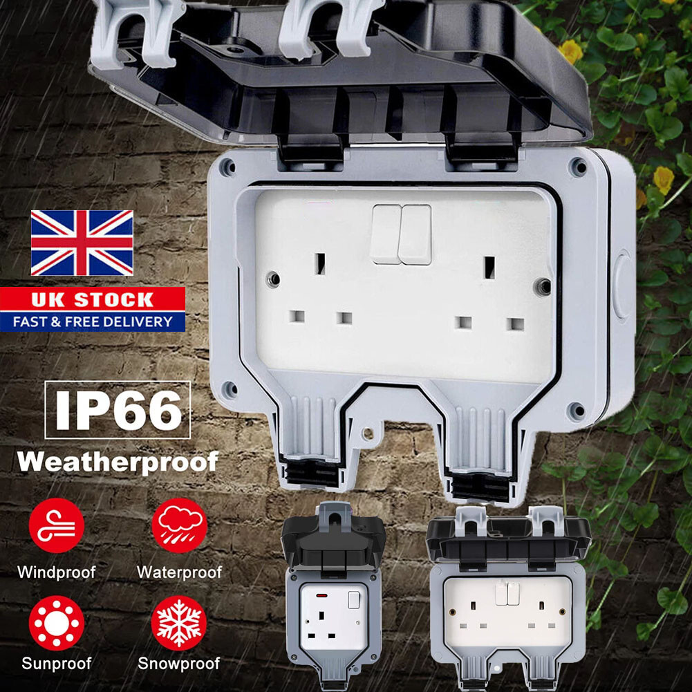 Weatherproof Electrical Socket