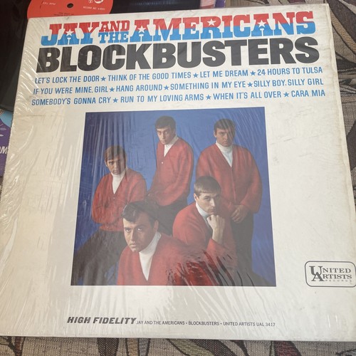 Jay And The Americans Blockbusters Vinyl LP Record AUS Stereo UALS 8081 ...
