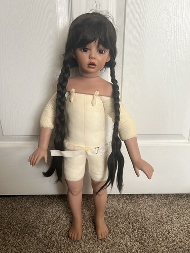 1993 Donna RuBert Doll Artworks Porcelain Doll, RAVEN | eBay