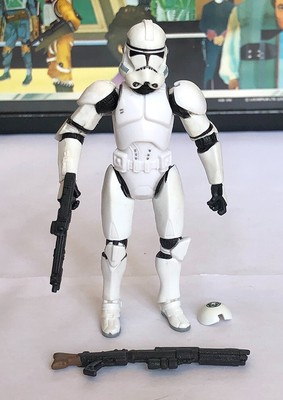 Star Wars ROTS (3.75 Inch) Clone Trooper Quick Draw Attack #6 ~ Loose ...