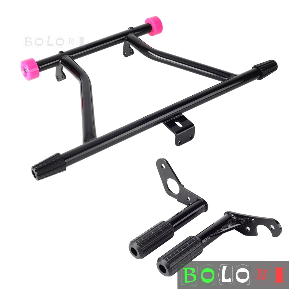 Highway Crash Bar for Harley Softail Street Bob FXBBS Low Rider FXLR ...