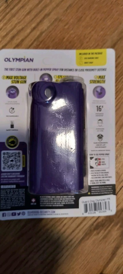 Guard Dog Security Olympian Stun Gun Pepper Spray And Flashlight | eBay
