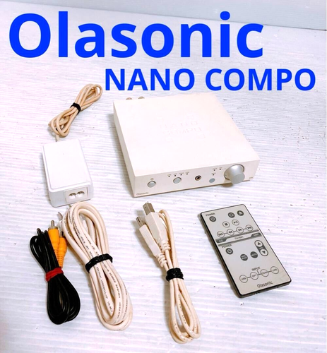 Olasonic Nano-Ua1 Integrated Amplifier Transistor NANO-COMPO Used W/ Accessories | eBay