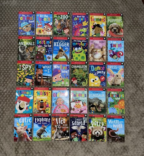 Animals A-E 30 Books Reader Box Set Scholastic Early Learners Alexandra ...