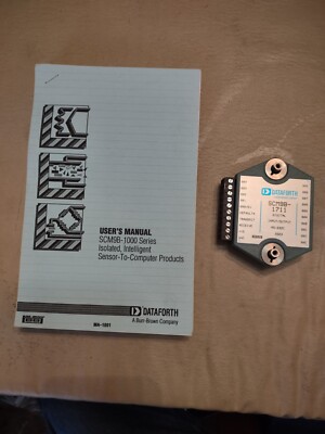 DATAFORTH SCM9B-1711 / SCM9B1711 SENSOR TO COMPUTER MODULE | eBay