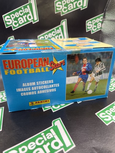 Panini 1997 European Stars Football Stickers VINTAGE RONALDO Unopened ...