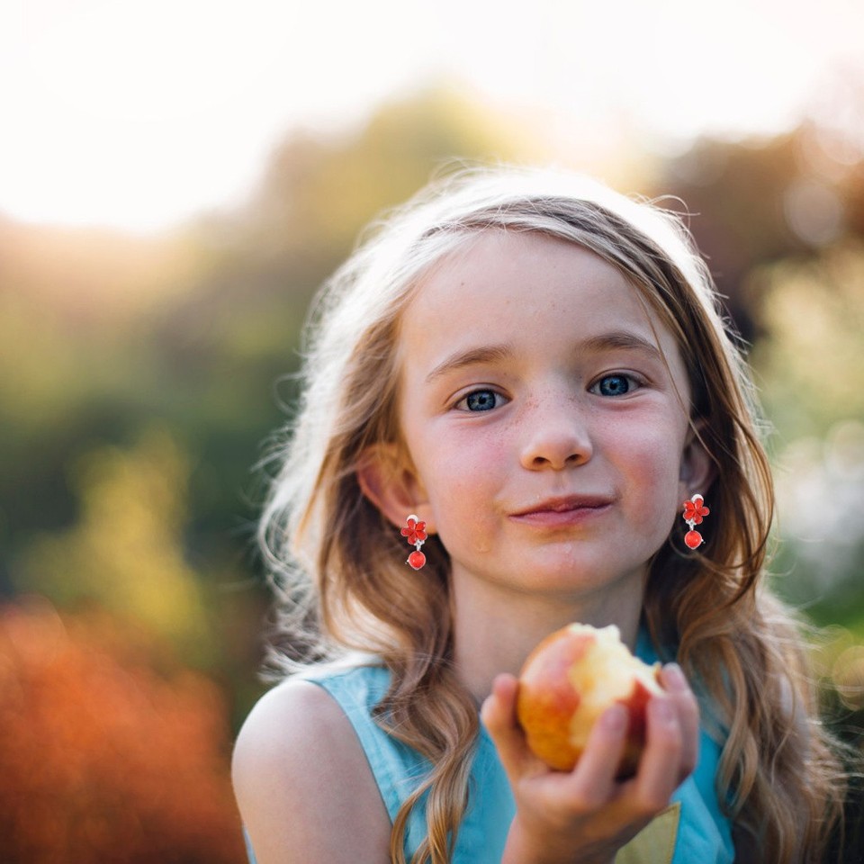 Clip On Earrings Girls Kids Earrings Dangle Clip On Earrings | eBay UK
