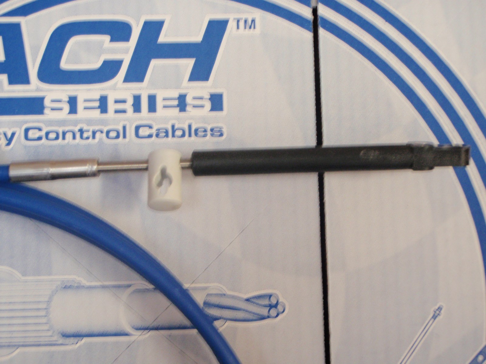 MERCURY MERCRUISER CONTROL CABLE UFLEX MACH5X14 SHIFT OR THROTTLE CABLE ...