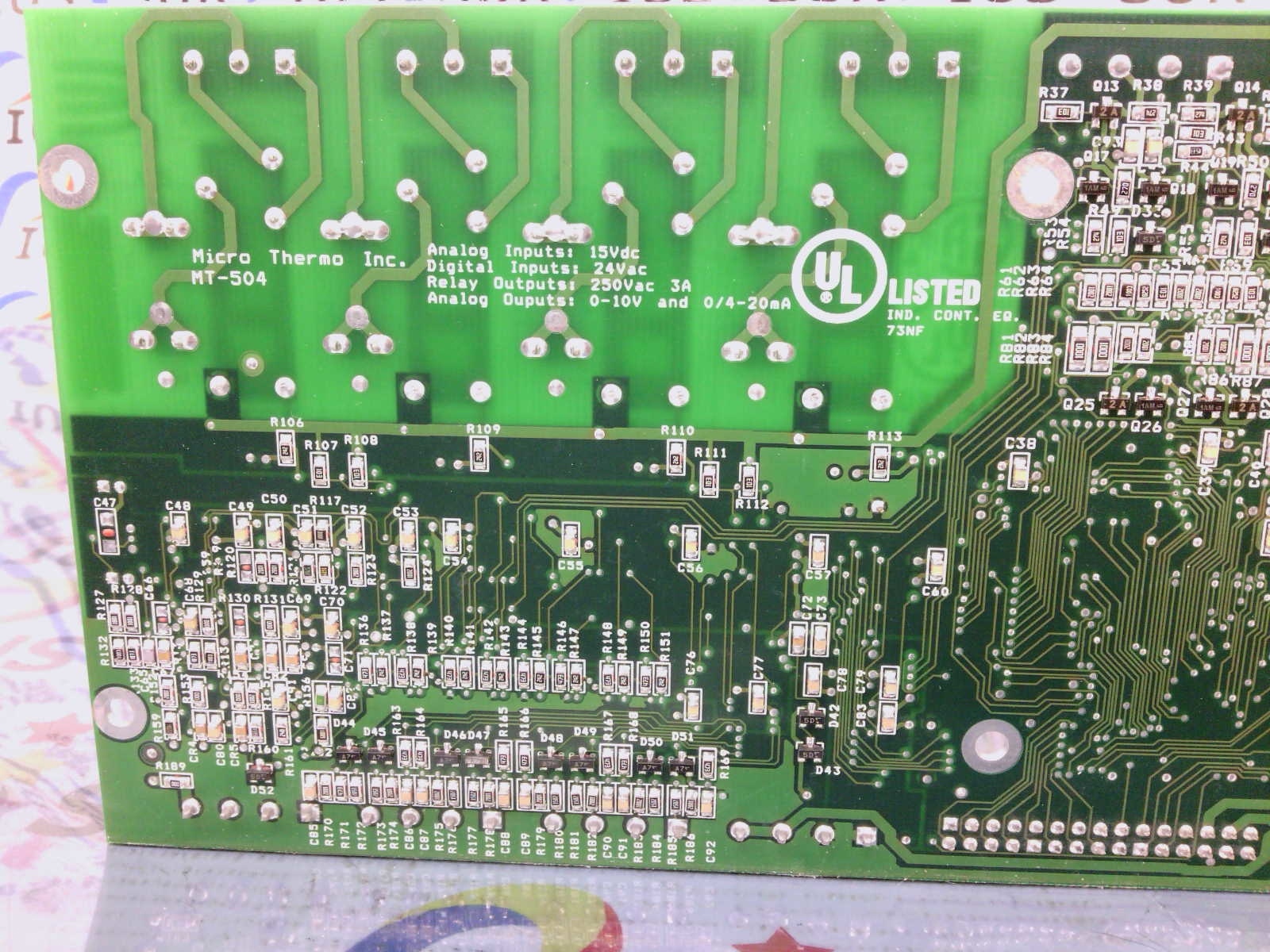 USSP Micro Thermo MT-504 950-504P R33 PCB Board Alliance 900-5043-03 ...