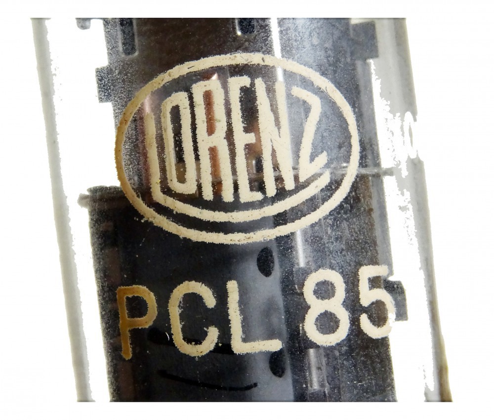 PCL85 Triode-Strahlbündelröhre. Elektronenröhre von Glotron. ID18379 ...