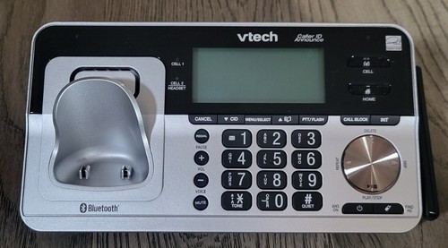 VTECH VS113-3 DECT 6.0 EXTENDED RANGE BASE STATION W/ANSWERING MACHINE ...