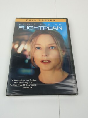 Flightplan Jodie Foster Fullscreen DVD Drama Thriller New Sealed 786936270525 | eBay