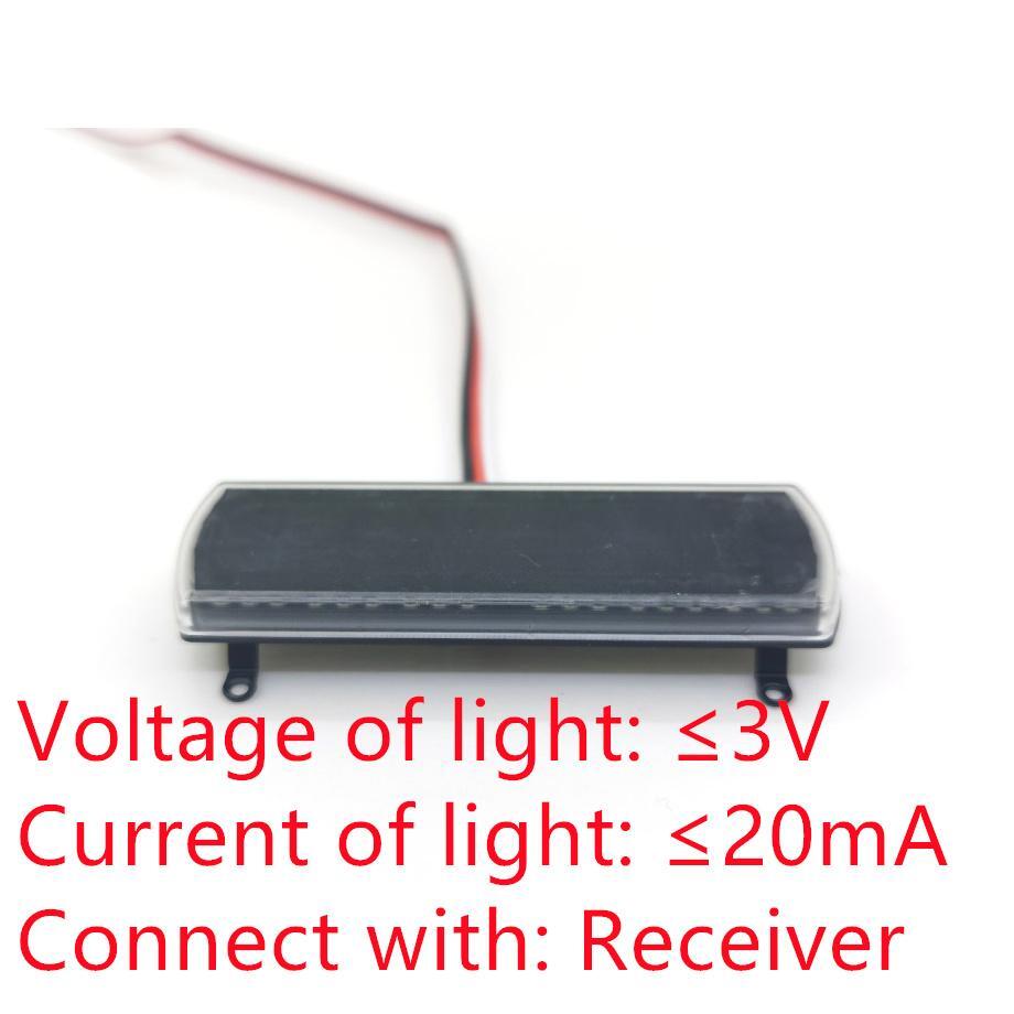 Degree Warning Flash Led Light For Tamiya LESU DIY 1/14 RC Truck ...