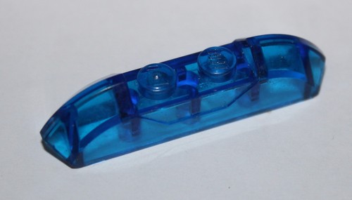 Lego Trans-Dark Blue Brick 1x4 ref 40996 sets 4609 4657 4666 4669 6164 ...