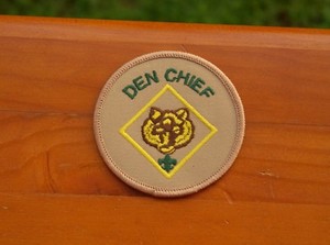 Den Chief Boy Scouts Cub Scouts Badge 3" Embroidered Patch | eBay