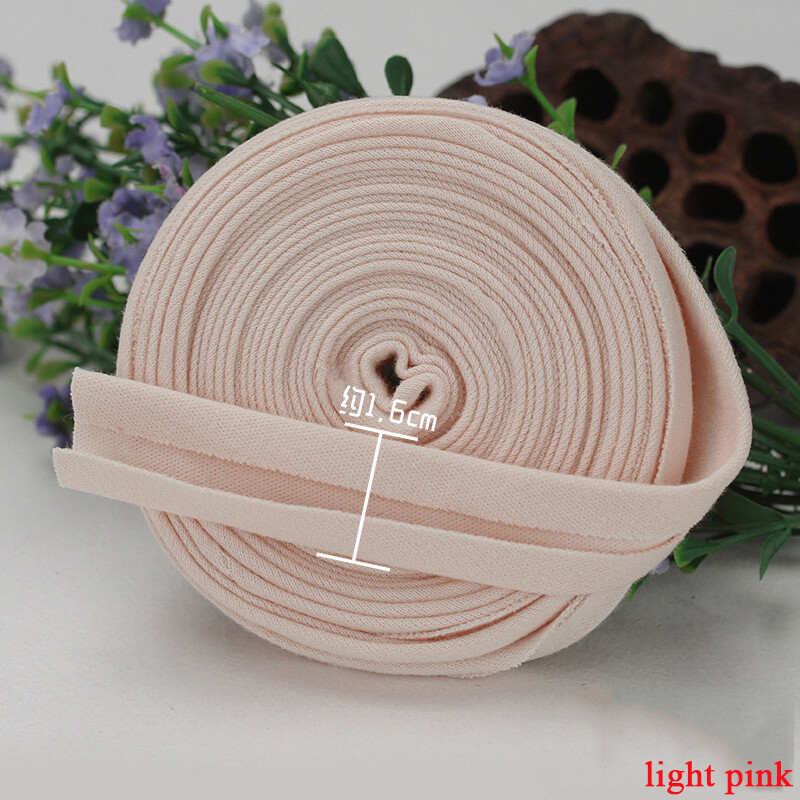 5M Cotton Elastic Bias Binding Ribbon Strap DIY Sewing Crafts Webbing ...