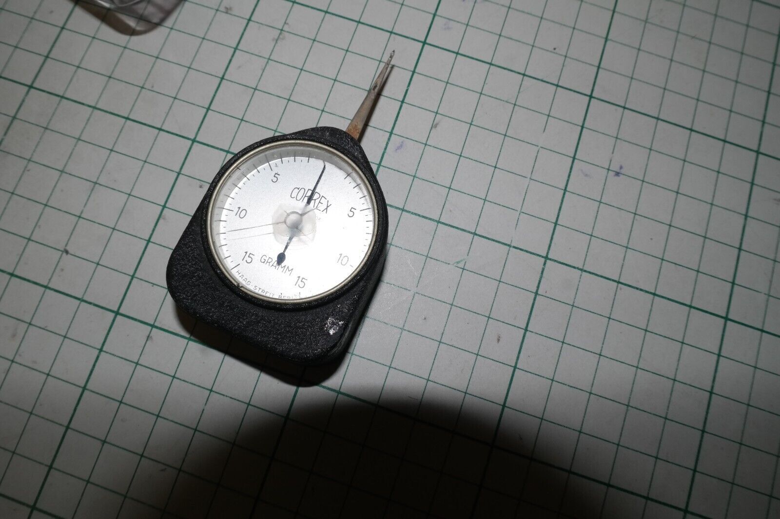 CORREX Federwaage Kugelfühler 15 g Portable Gram Force Meter ...