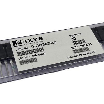 IXYS IXTH15N50L2 MOSFET N-Channel 500V 15A Transistor New Lot of 10 ...