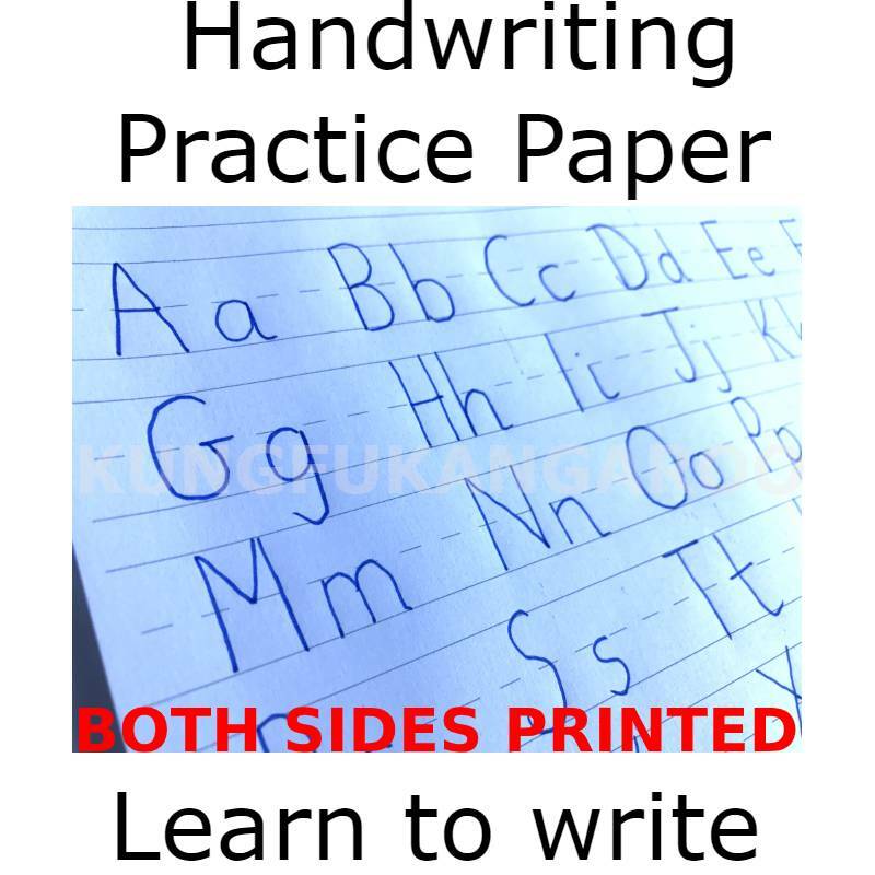 Handwriting Practice Worksheets Ks1