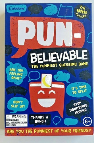 PUN-BELIEVABLE Punniest Guessing Game by Paladone Fun Game NEW & Sealed 5055964721657 | eBay